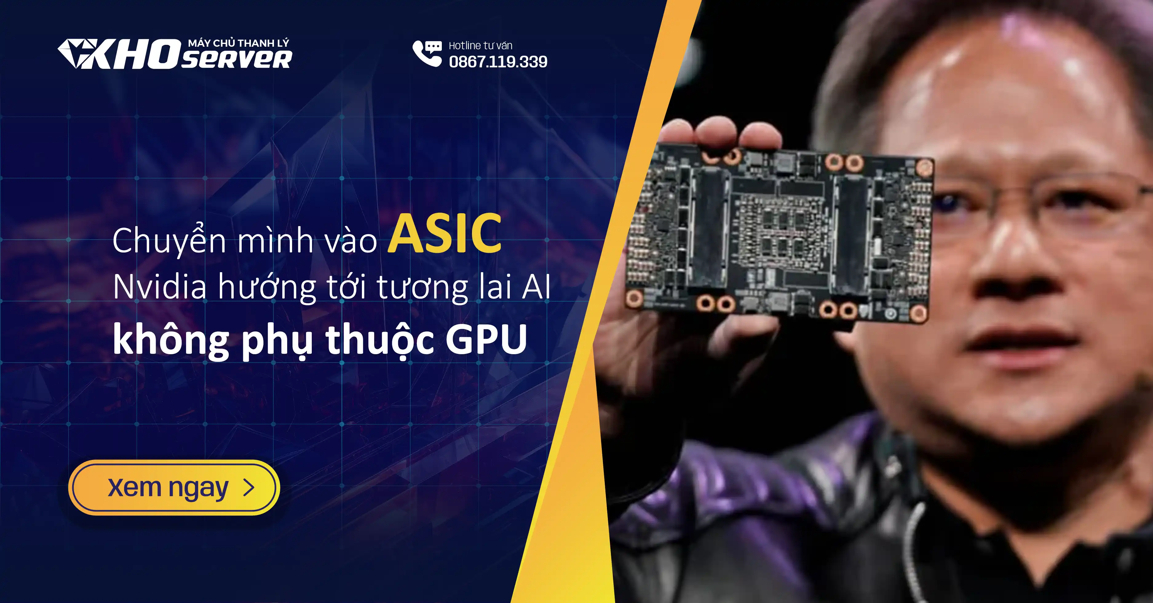 Chuyển mình vào ASIC - Nvidia hướng tới tương lai AI không phụ thuộc GPU